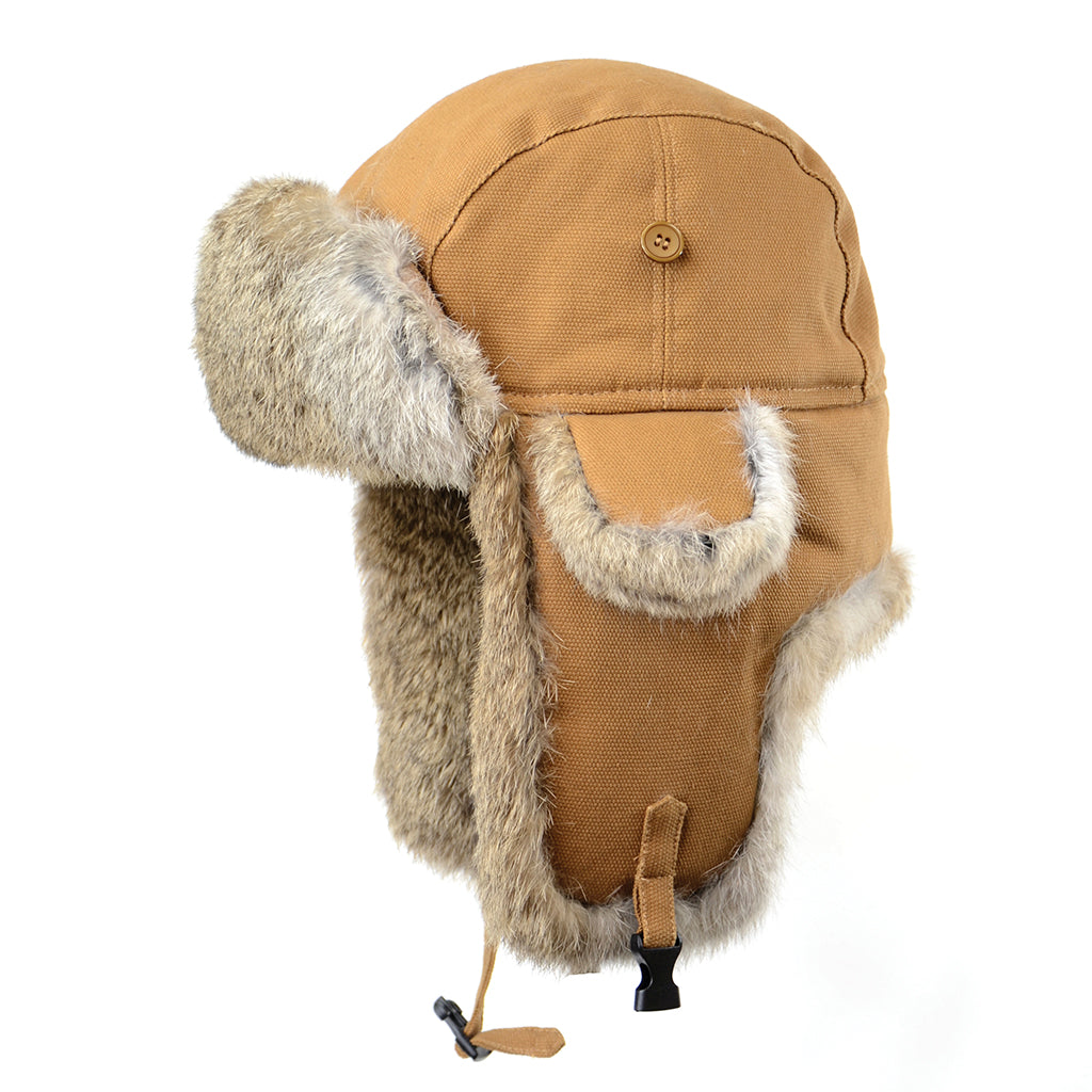 Fur Hats, Winter, Fox, Russian, Aviator, Men's muskrat RCMP Hat ...