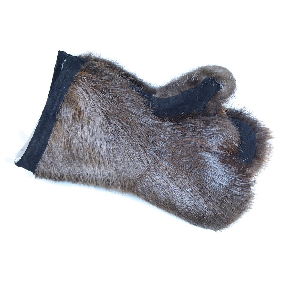 Shop Beaver Gauntlets made with genuine Beaver Fur | Great Winter ...