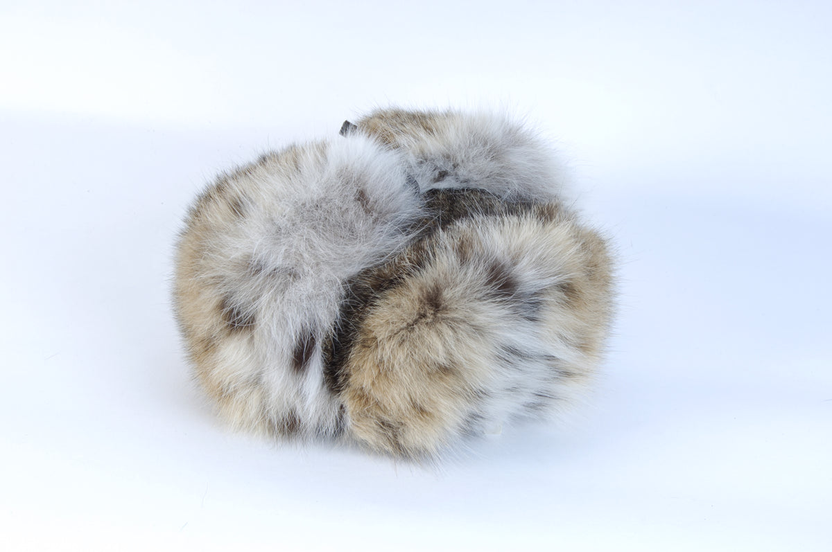 Russian Northern Bobcat Fur Hat- Ushanka style — Winnipeg Outfitters