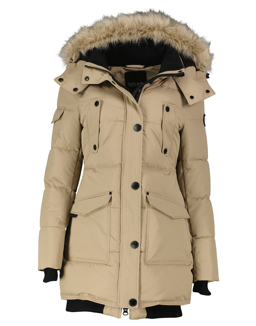 Women's NOIZE Jackets, Soft or Hard Shell, Puff, Fur Collar, Bombers ...