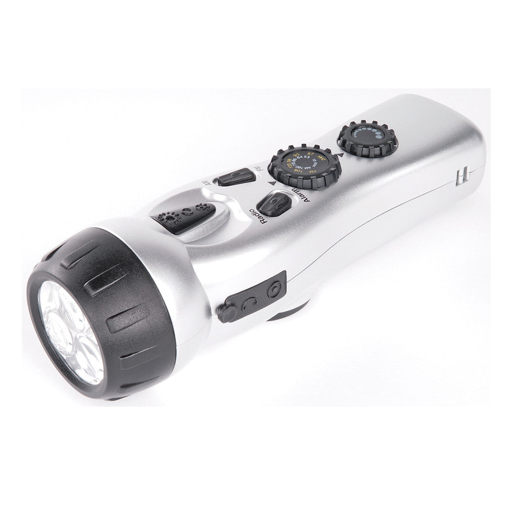 North 49 Emergency 4 in 1 Radio/Alarm/Flashlight — Winnipeg Outfitters